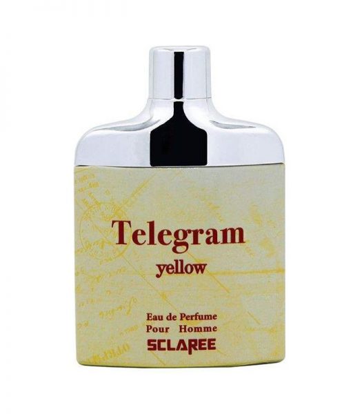عطر ادکلن اسکلاره تلگرام یلو 85 میل - Sclaree Telegram yellow - فروشگاه تخصصی عطر و ادکلن ماندگار
